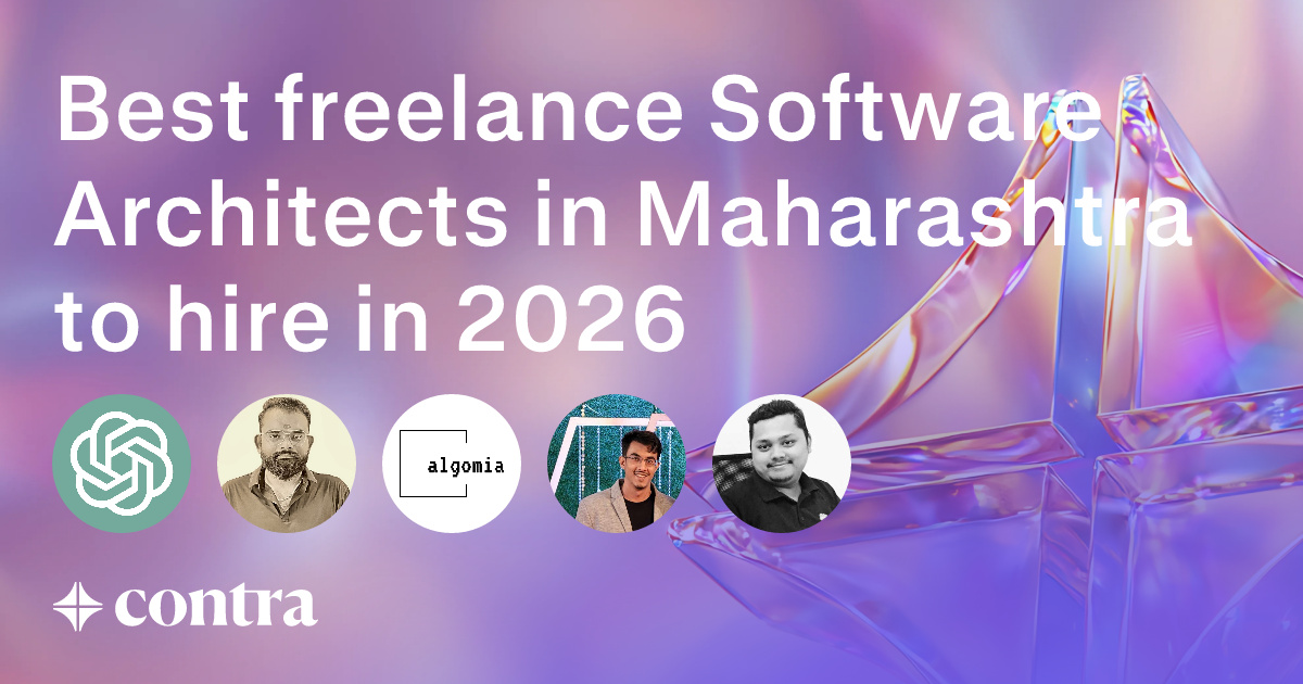 Software Architecture freelancers in Maharashtra