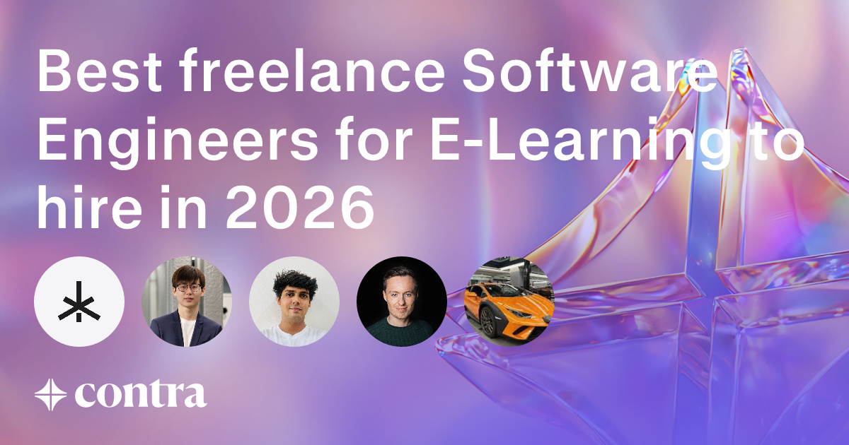 Software Development freelancers for E-Learning