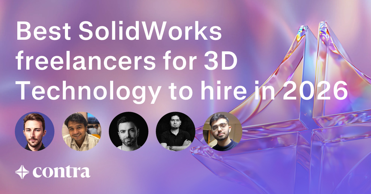 SolidWorks freelancers for 3D Technology