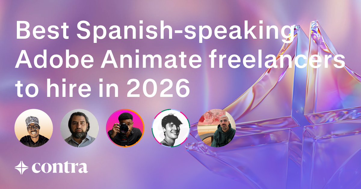 Spanish-speaking Adobe Animate freelancers
