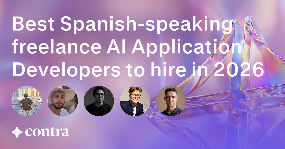 Spanish-speaking AI Application Development freelancers