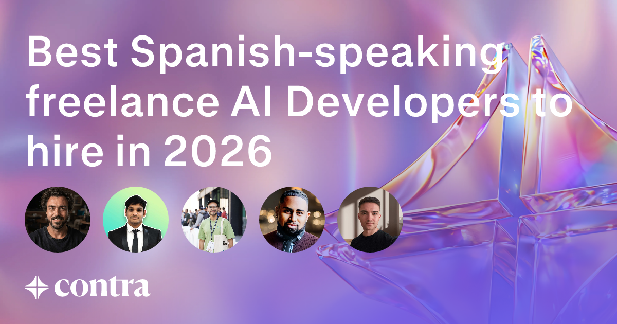 Best Spanish-speaking freelance AI Developers to hire in 2025