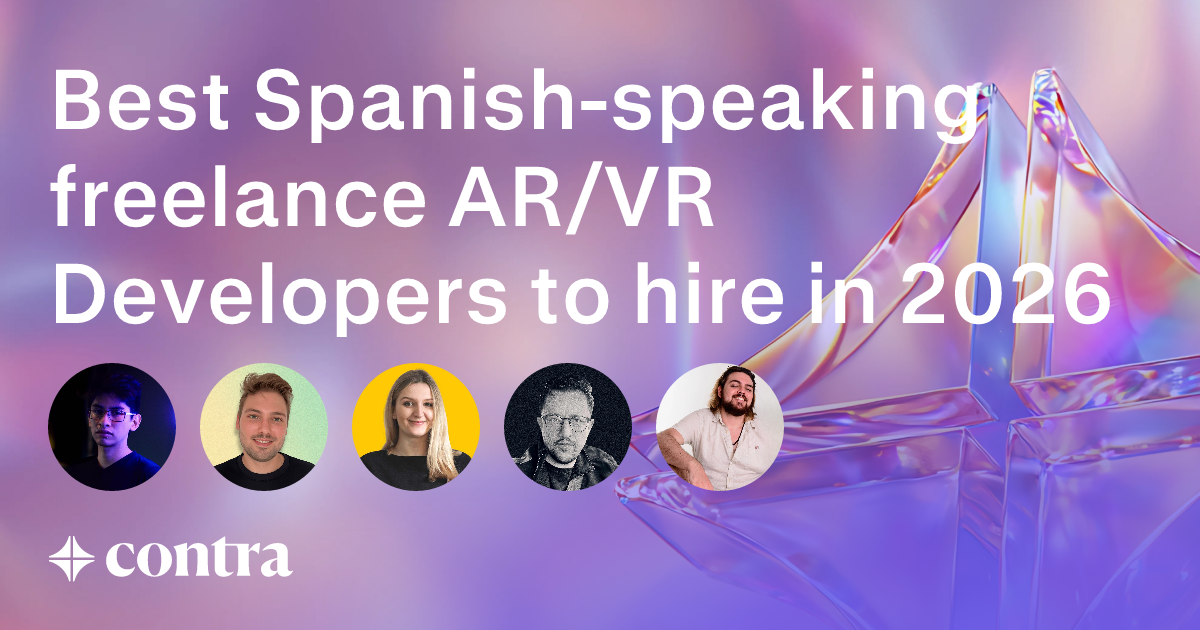 Spanish-speaking AR/VR Development freelancers