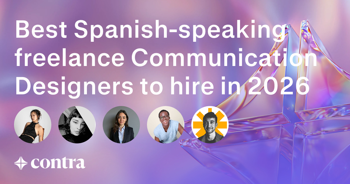 Spanish-speaking Communication Design freelancers