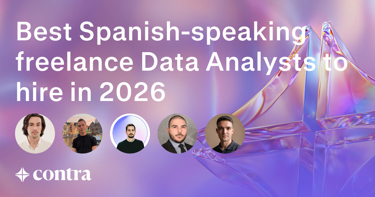 Spanish-speaking Data Analysis freelancers