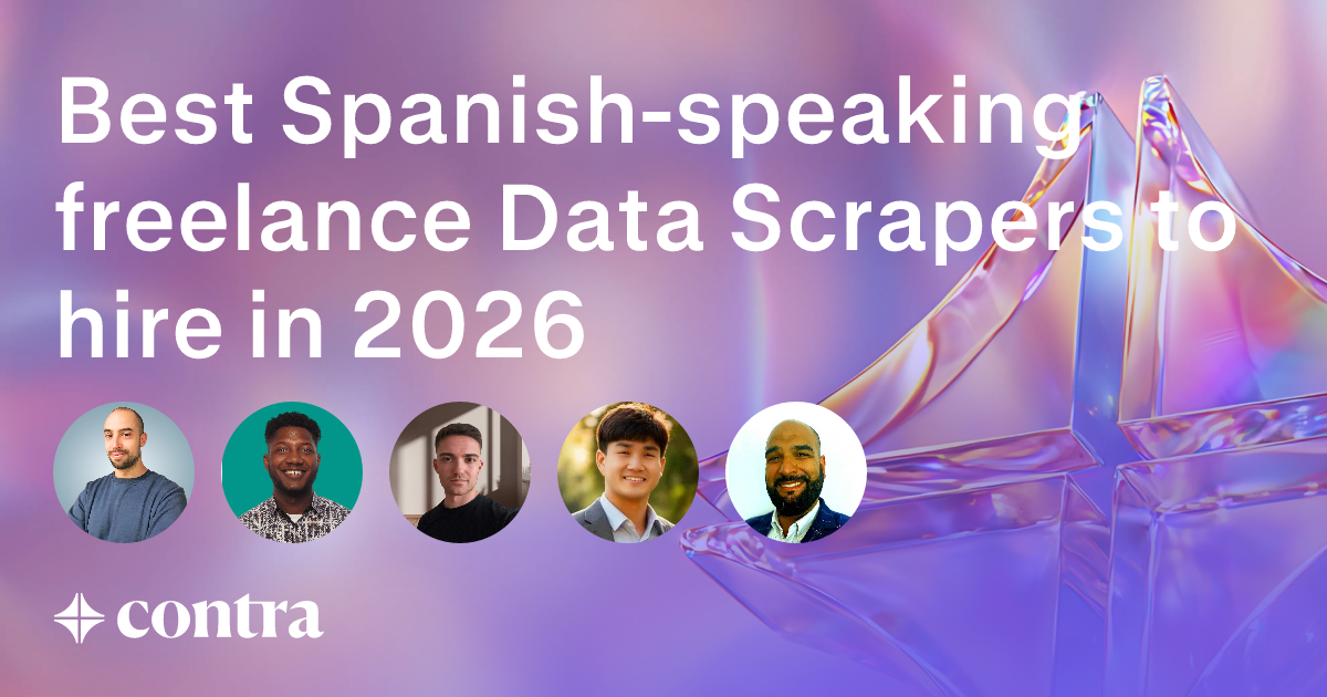 Spanish-speaking Web Scraping freelancers