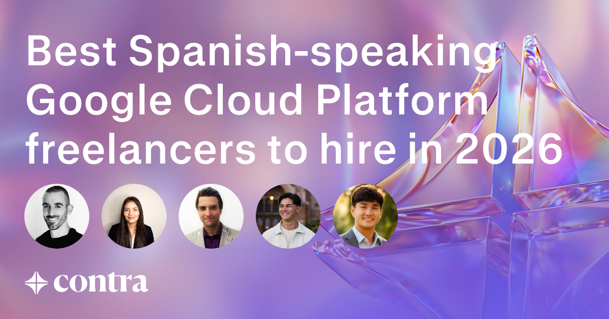 Best Spanish-speaking Google Cloud Platform freelancers to hire in 2025