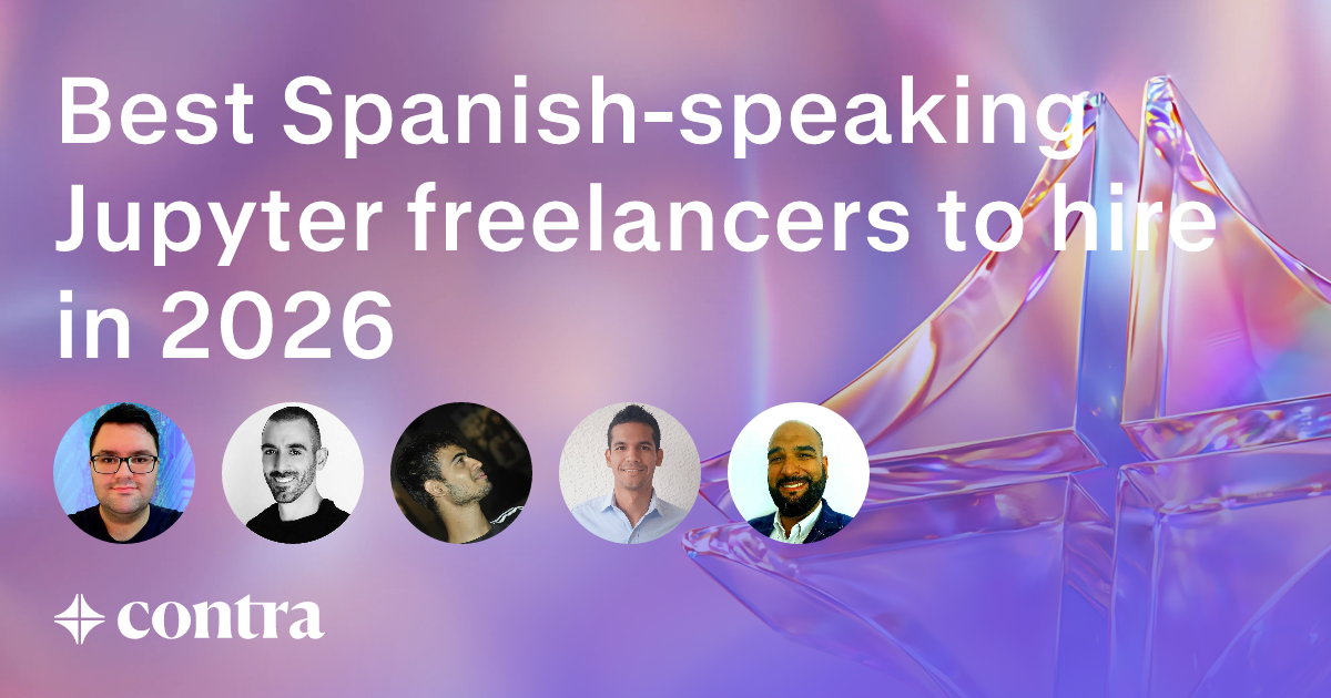 Best Spanish-speaking Jupyter freelancers to hire in 2025