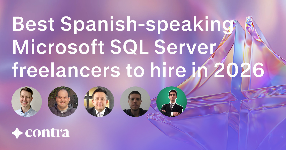 Spanish-speaking Microsoft SQL Server freelancers