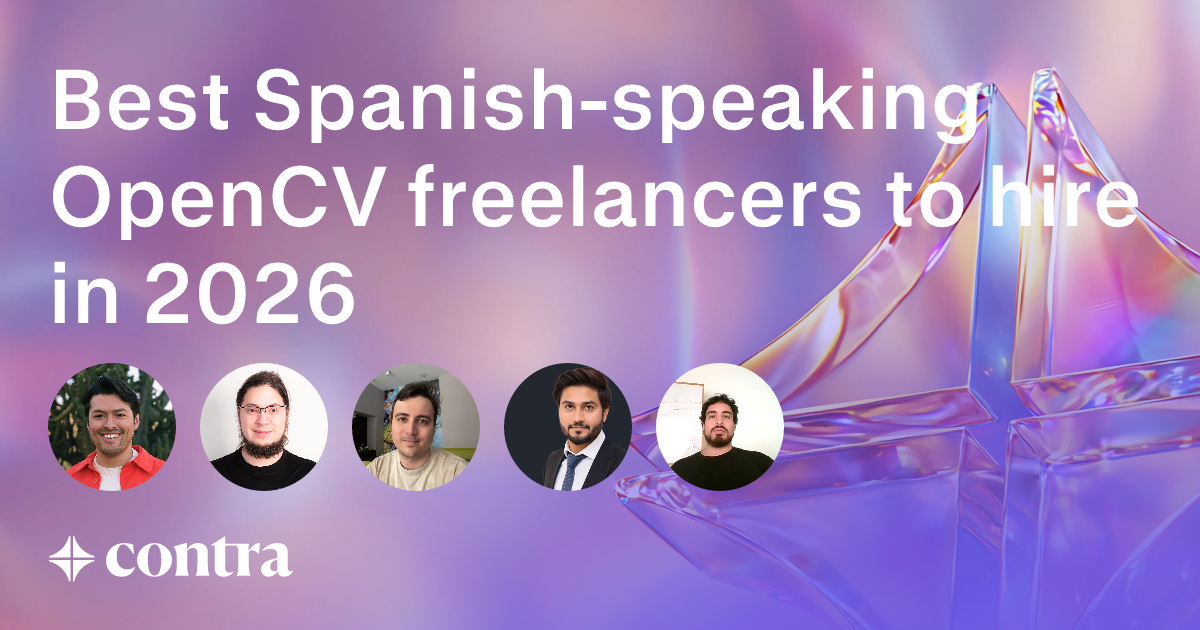 Spanish-speaking OpenCV freelancers