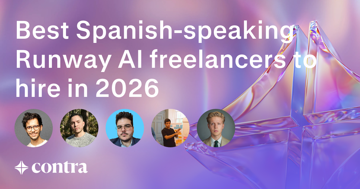 Best Spanish-speaking Runway AI freelancers to hire in 2025