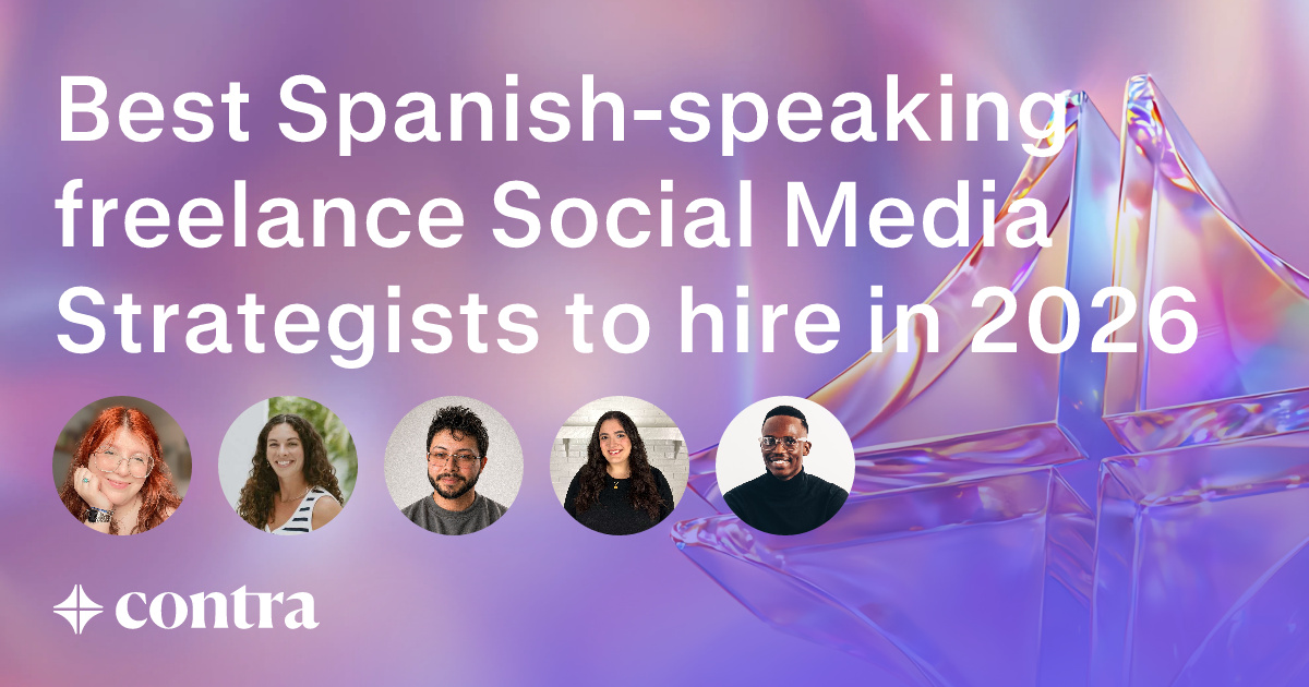 Spanish-speaking Social Media Strategy freelancers