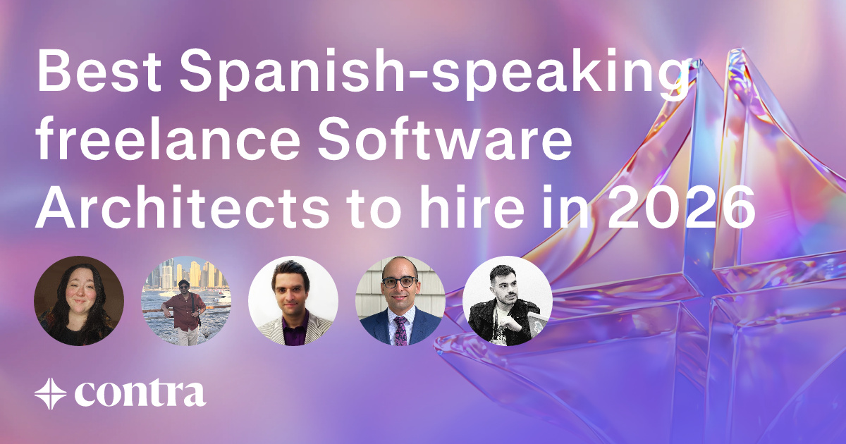 Spanish-speaking Software Architecture freelancers