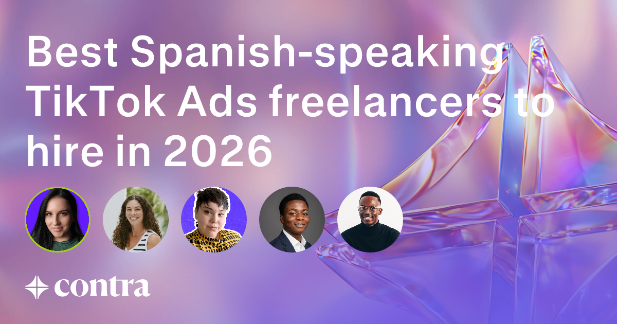 Best Spanish-speaking TikTok Ads freelancers to hire in 2025