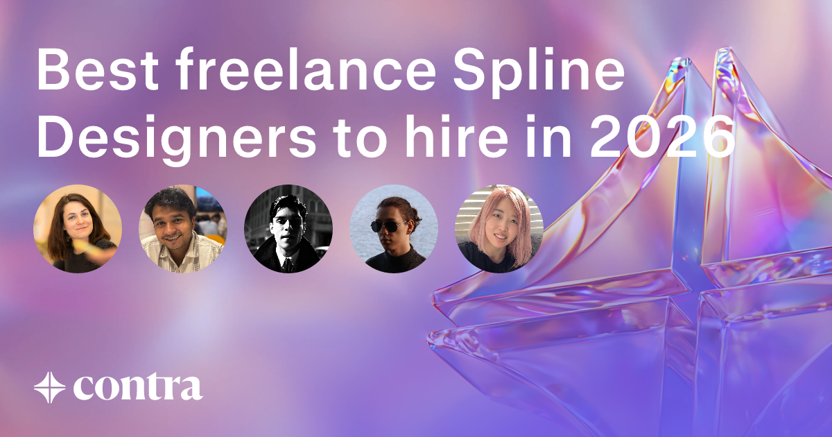Best freelance Spline Designers to hire in 2025