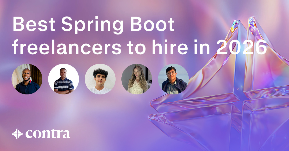Spring Boot freelancers