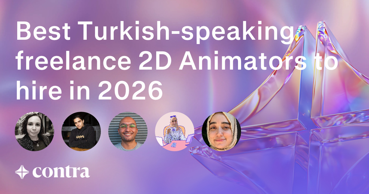 Turkish-speaking 2D Animation freelancers