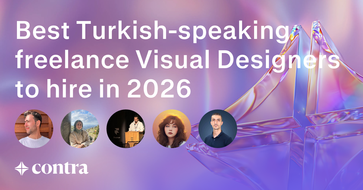 Turkish-speaking Visual Design freelancers