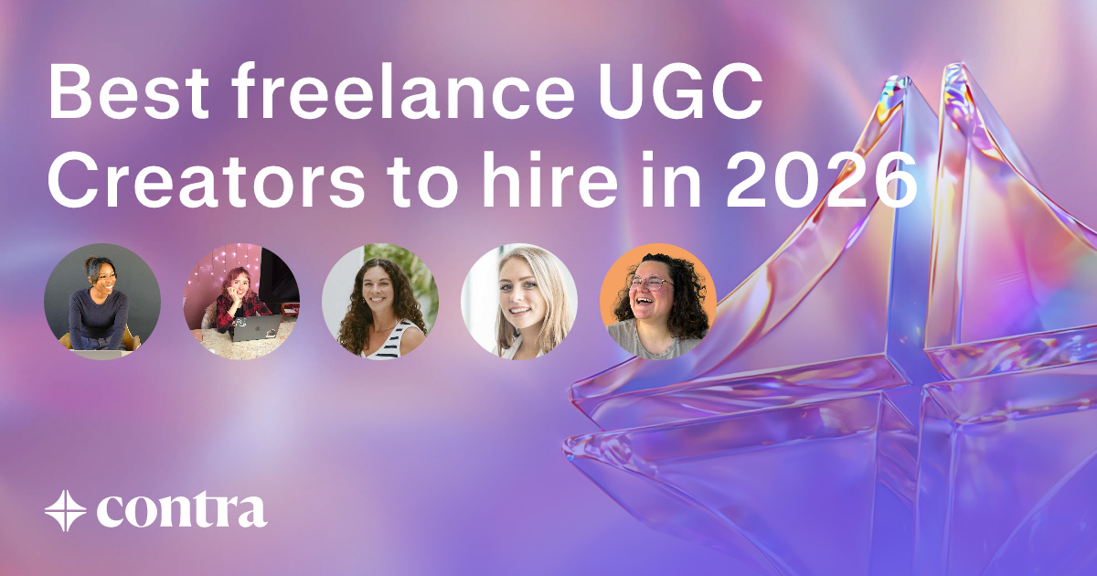 UGC Creation freelancers
