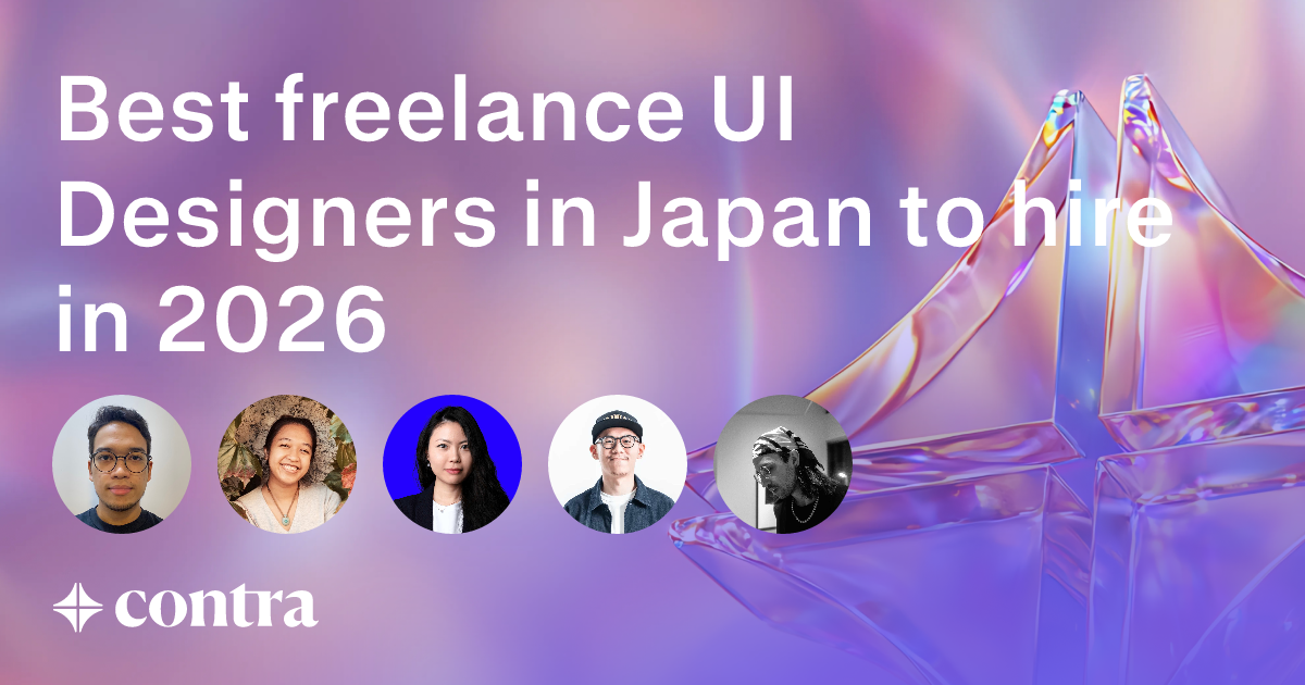 Best freelance UI Designers in Japan to hire in 2025