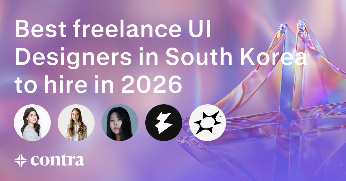 UI Design freelancers in South Korea