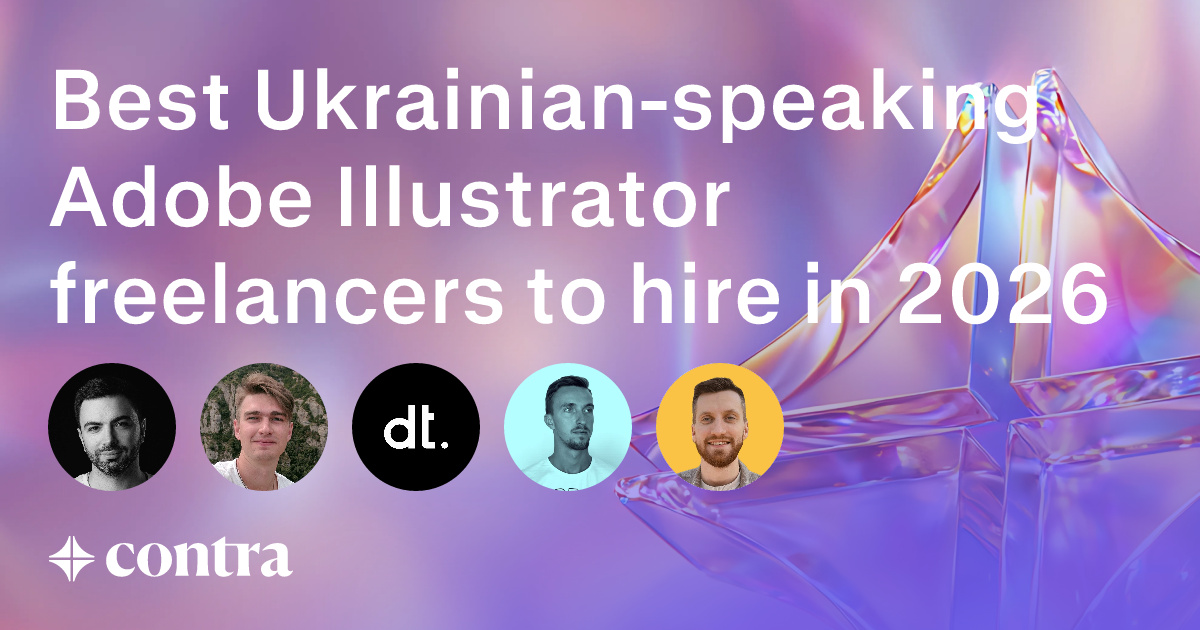 Ukrainian-speaking Adobe Illustrator freelancers
