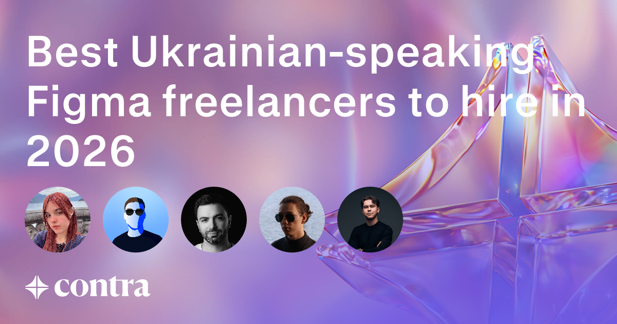 Ukrainian-speaking Figma freelancers