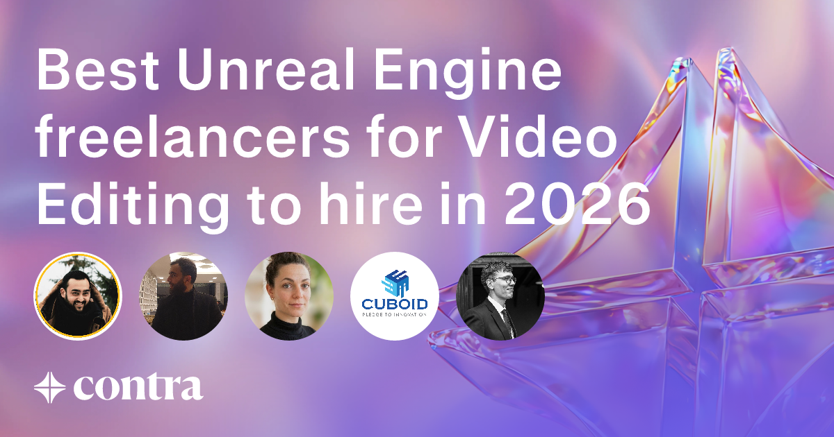 Unreal Engine freelancers for Video Editing