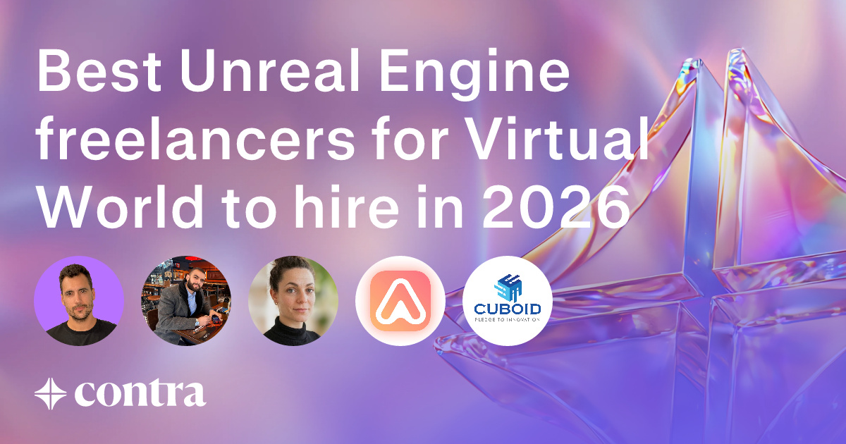 Unreal Engine freelancers for Virtual World