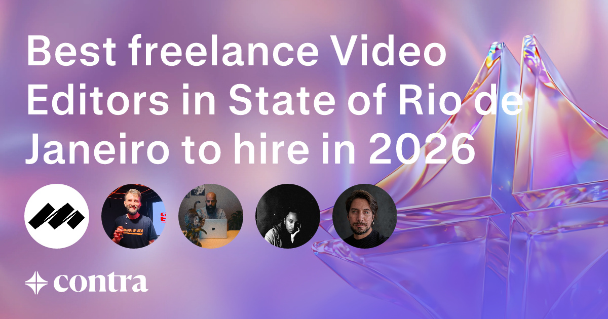 Video Editing freelancers in State of Rio de Janeiro
