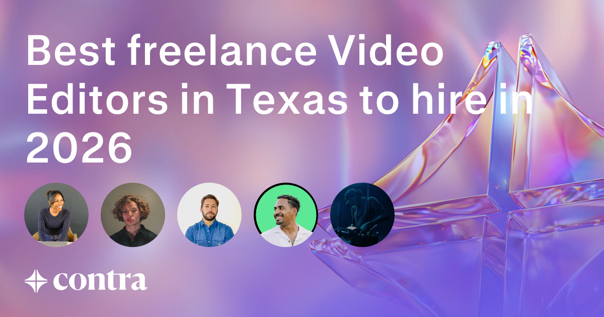 Video Editing freelancers in Texas