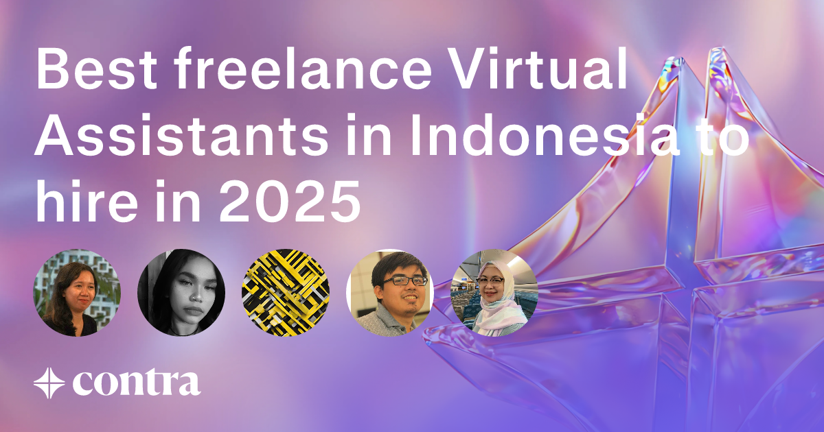 Best freelance Virtual Assistants in Indonesia to hire in 2025