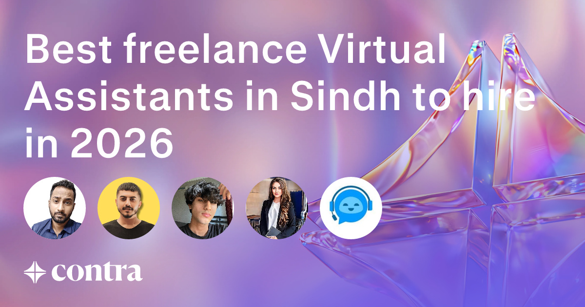 Virtual Assistance freelancers in Sindh