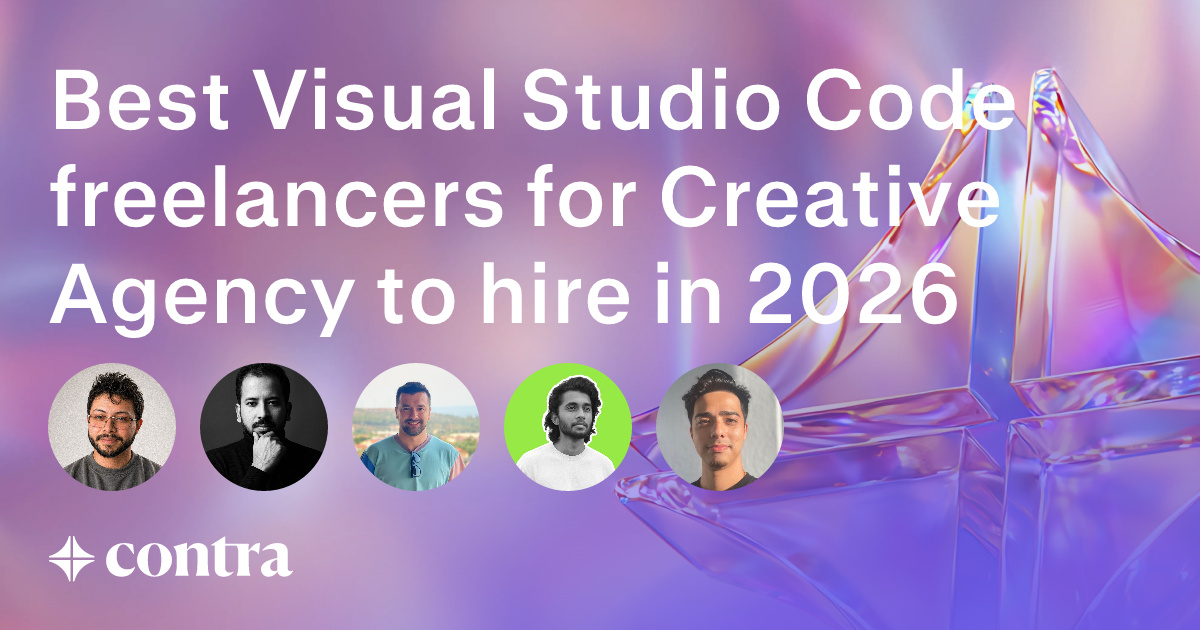 Visual Studio Code freelancers for Creative Agency