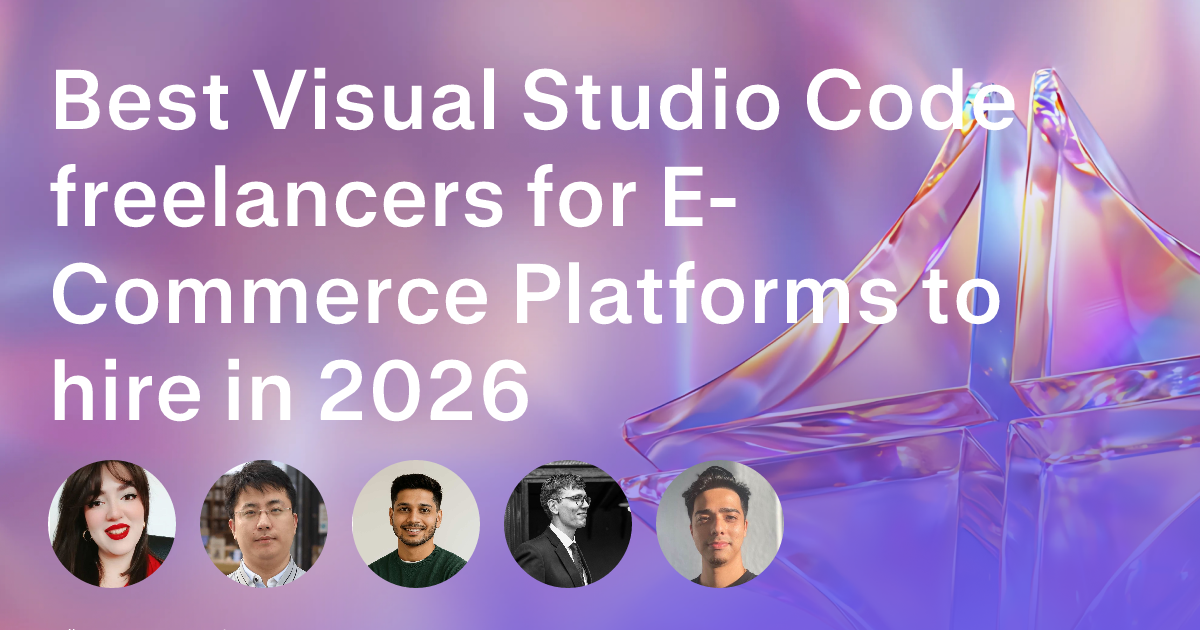 Visual Studio Code freelancers for E-Commerce Platforms