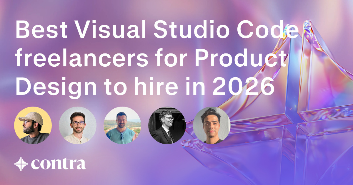 Visual Studio Code freelancers for Product Design