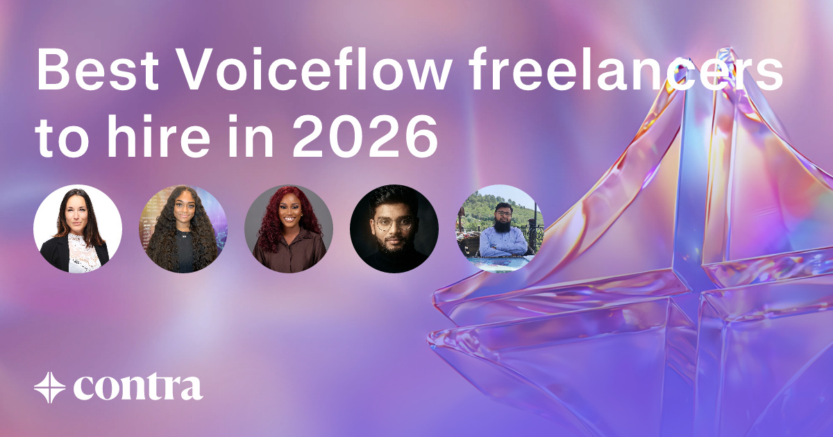 Voiceflow freelancers