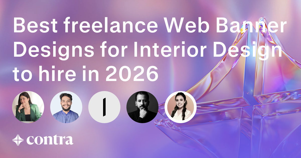 Web Banner Design freelancers for Interior Design