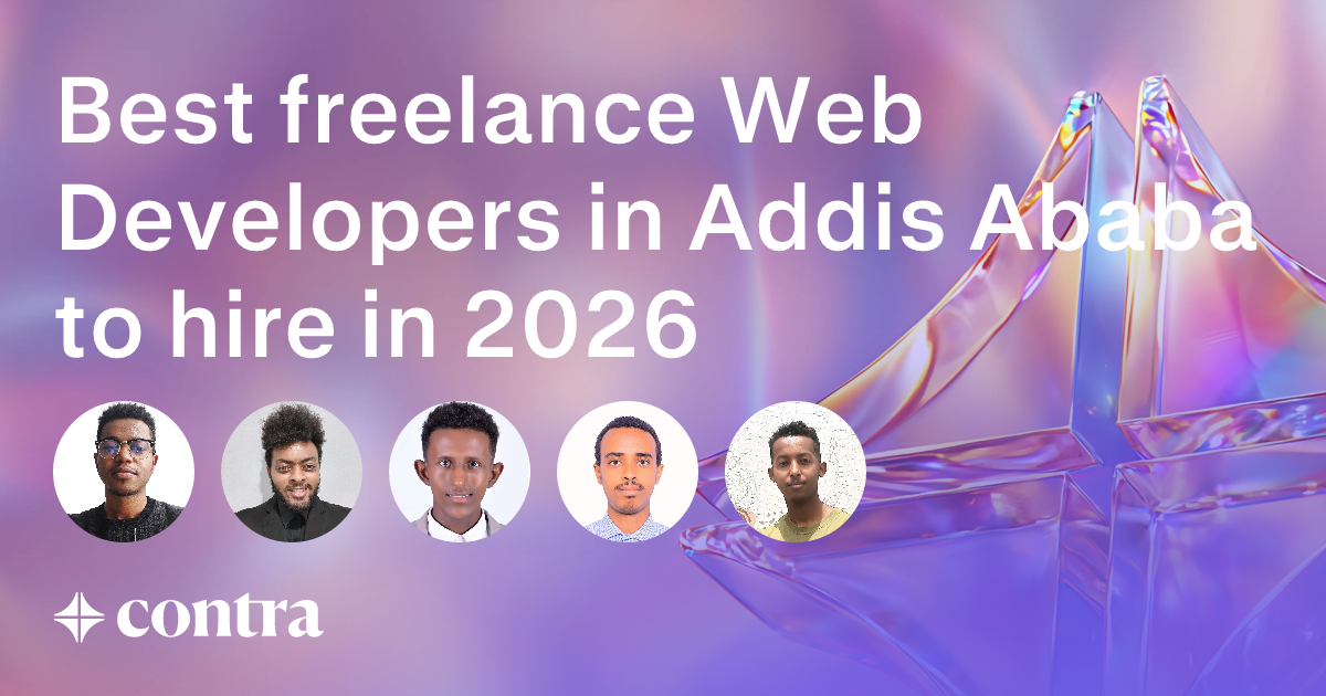 Web Development freelancers in Addis Ababa