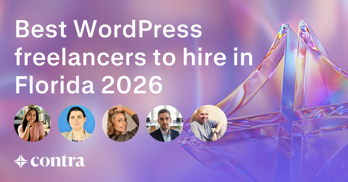 Best WordPress freelancers to hire in Florida 2025