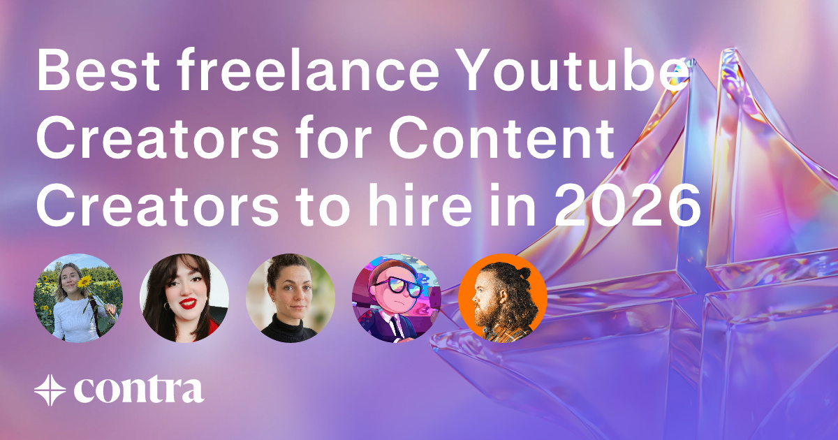 YouTube Creation freelancers for Content Creators