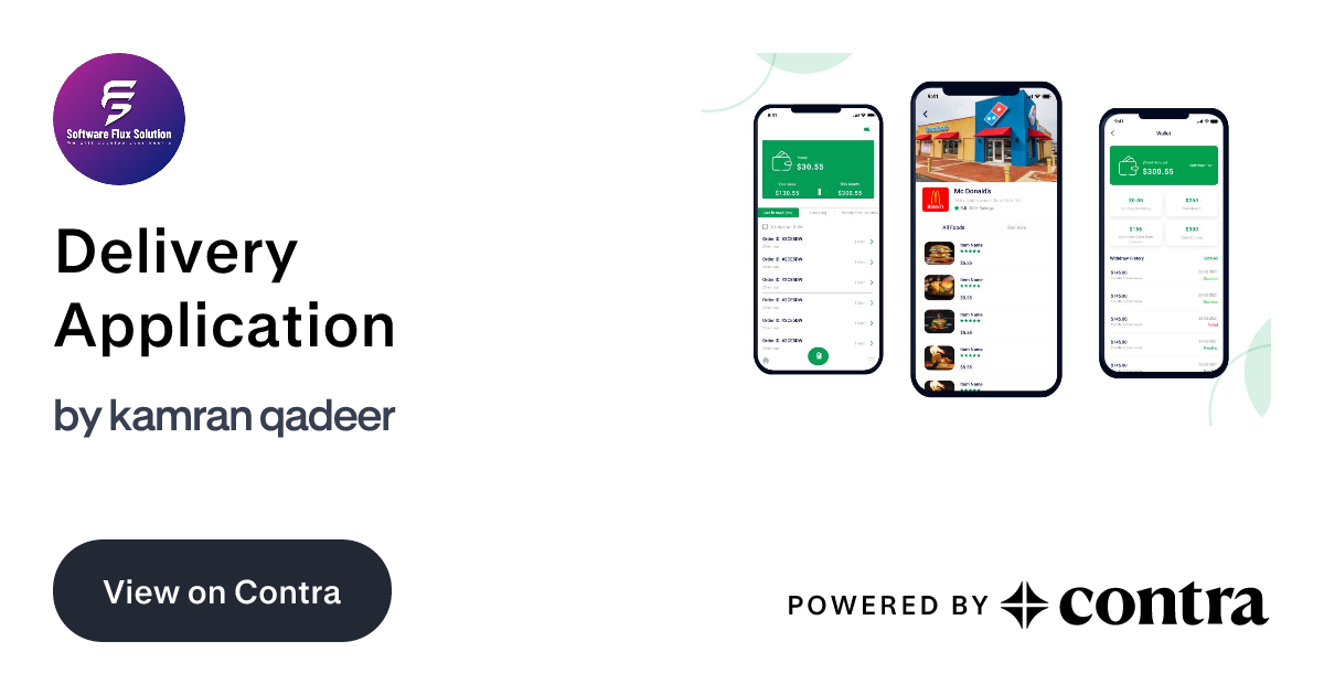 Delivery Application by kamran qadeer
