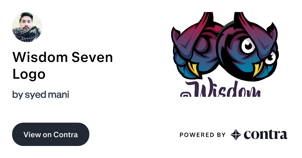 Wisdom Seven Logo by syed mani