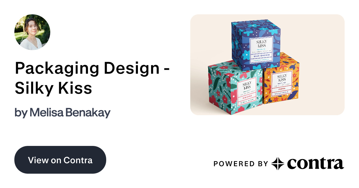 Packaging Design - Silky Kiss by Melisa Benakay