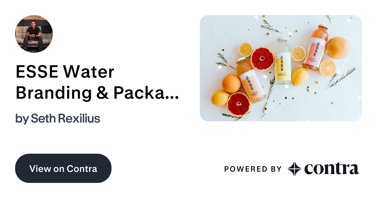 ESSE Water Branding & Packaging Design by Seth Rexilius