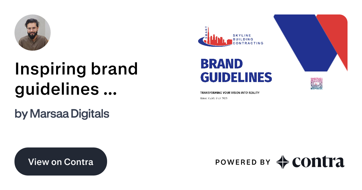 Inspiring brand guidelines for your emerging Brand! by Marsaa Digitals