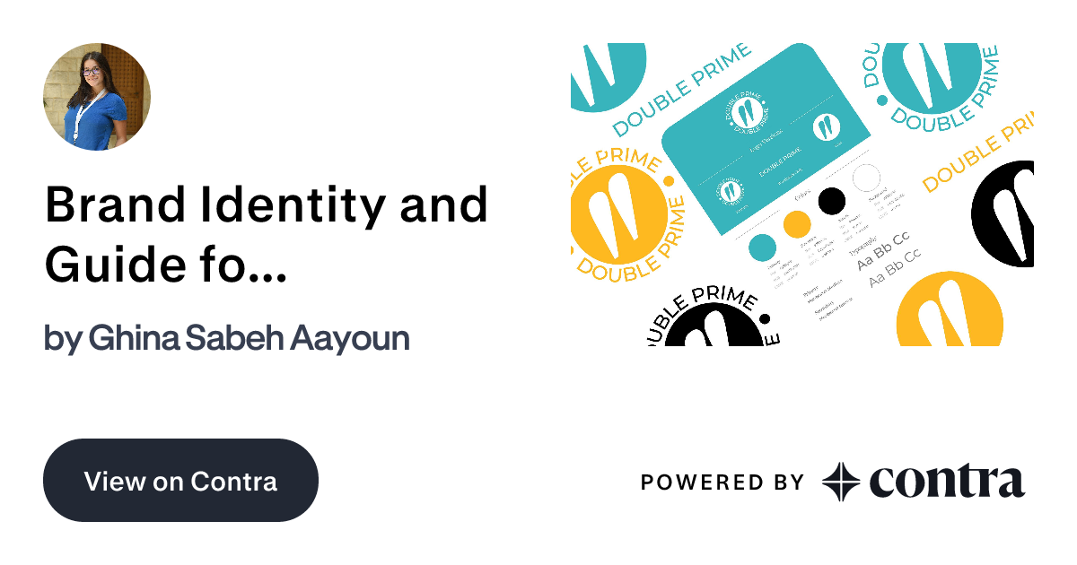 Brand Identity and Guide for Business Idea by Ghina Sabeh Aayoun