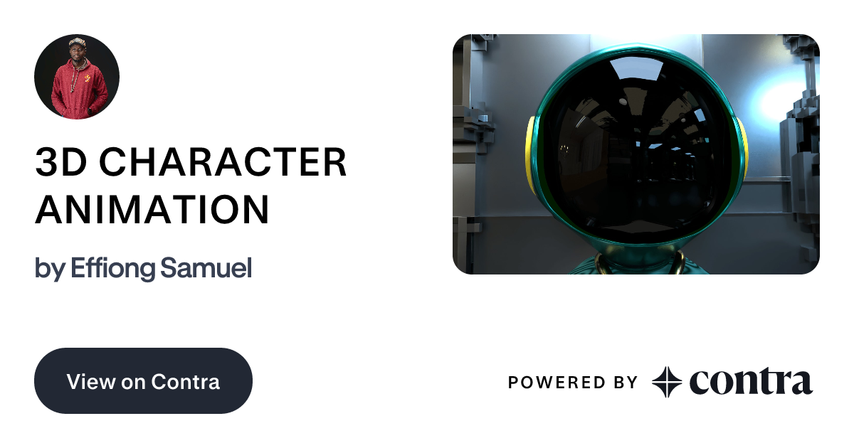 3D CHARACTER ANIMATION by Effiong Samuel