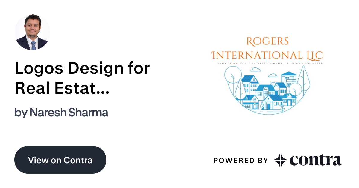 Logos Design for Real Estate Agency by Naresh Sharma