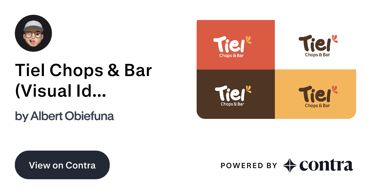 Tiel Chops & Bar (Visual Identity) by Albert Obiefuna